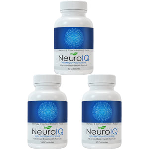 NeuroIQ Nootropic Brain Supplement For Memory, Concentration, & Focus ...